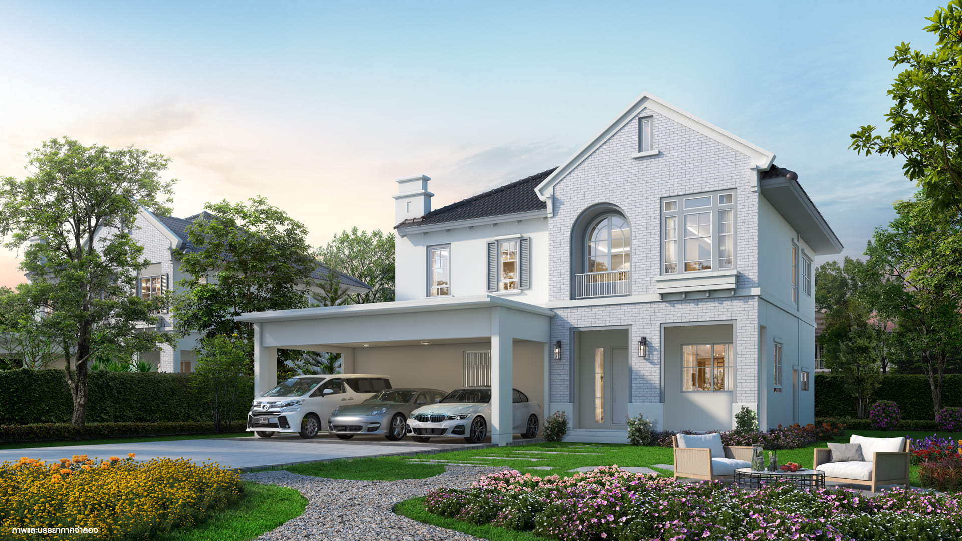 MANTANA มะลิวัลย์ - ขอนแก่น แบบบ้าน GLORY แปลง 00D05