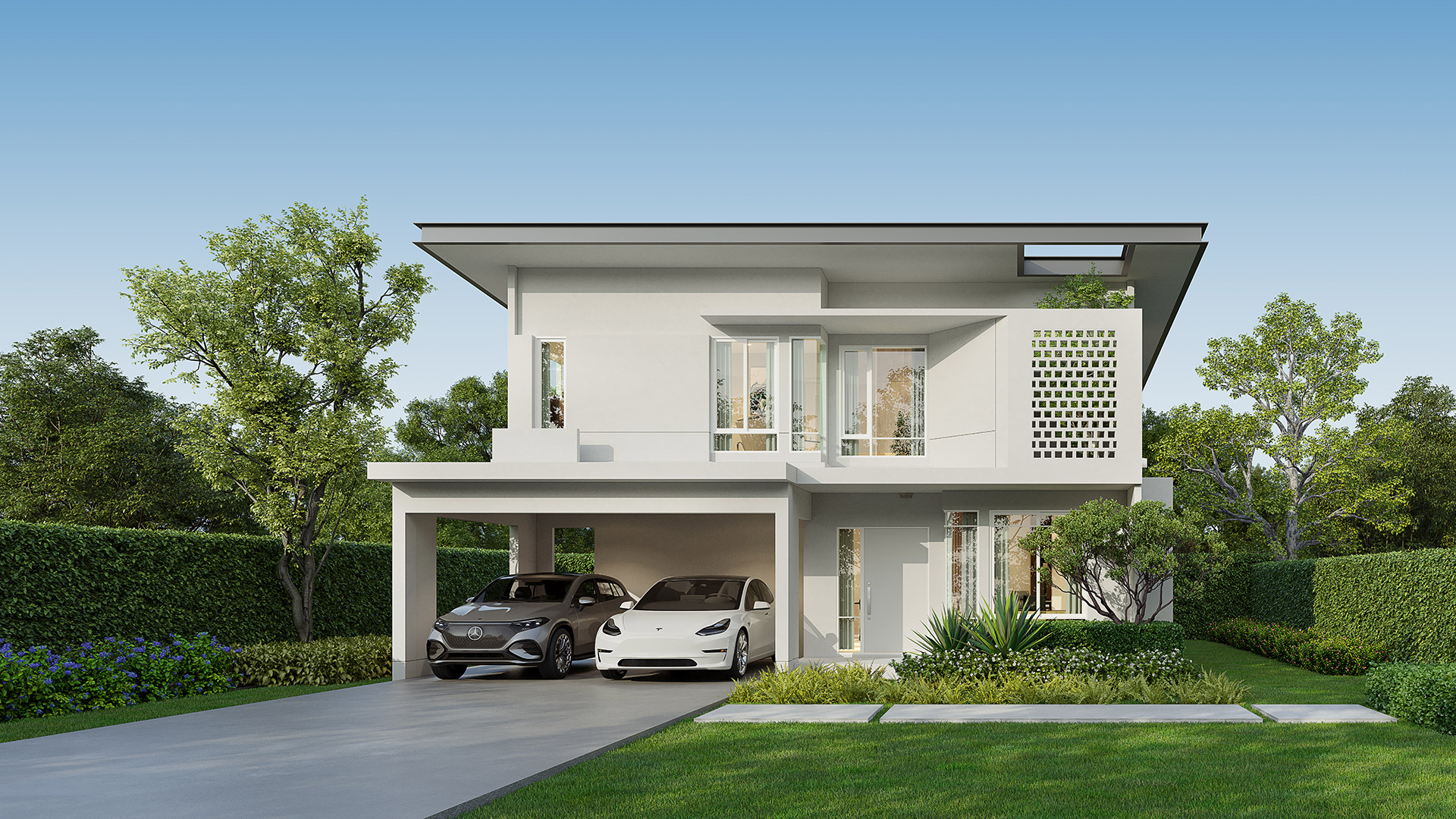 vie ปิ่นเกล้า-สาย5 แบบบ้าน VIVANT แปลง F02